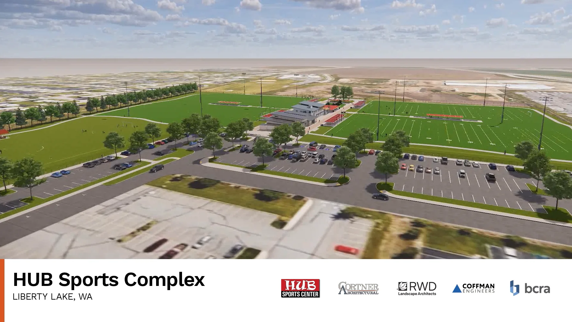 HUB Sports Complex - Flythrough