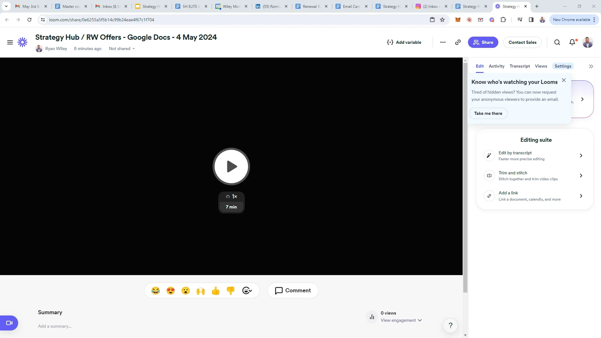 Inside Strategy Hub - Video Scripts