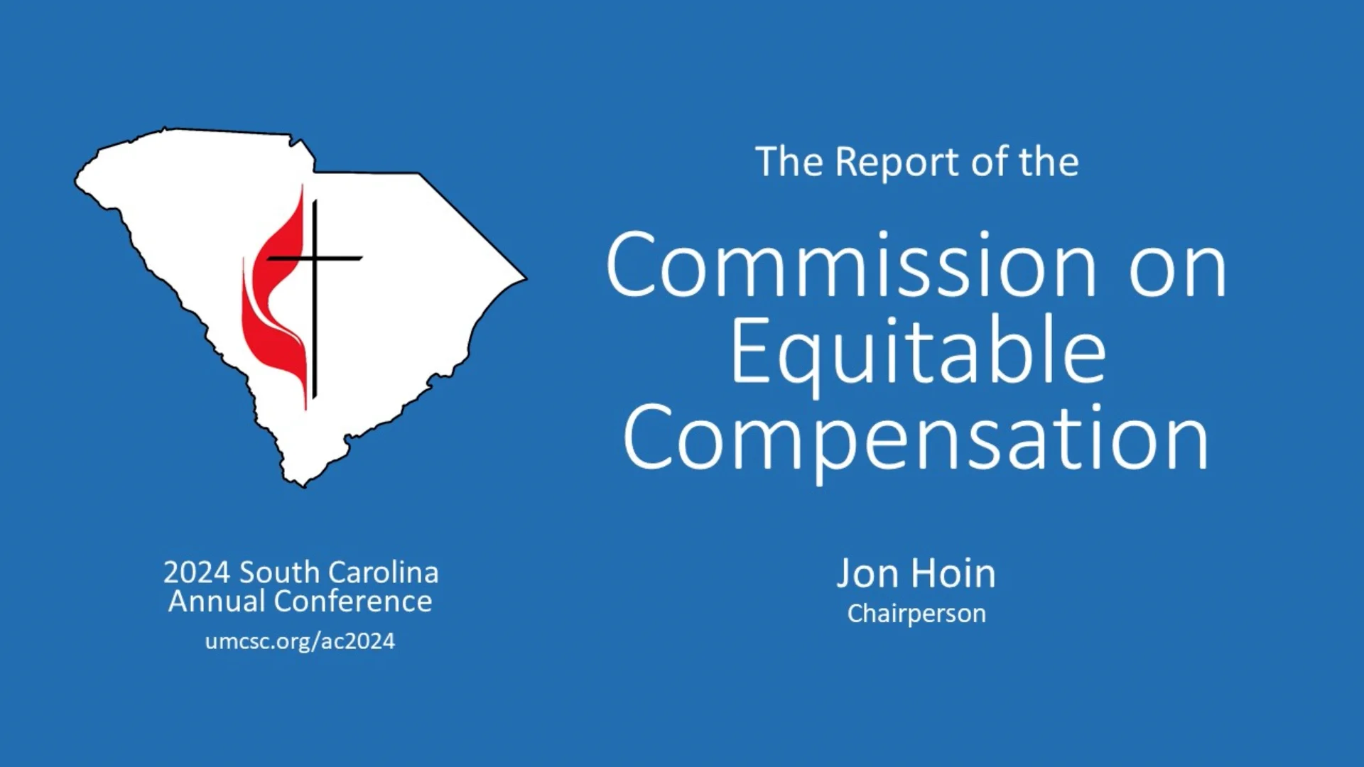 Equitable Compensation Report to AC2024