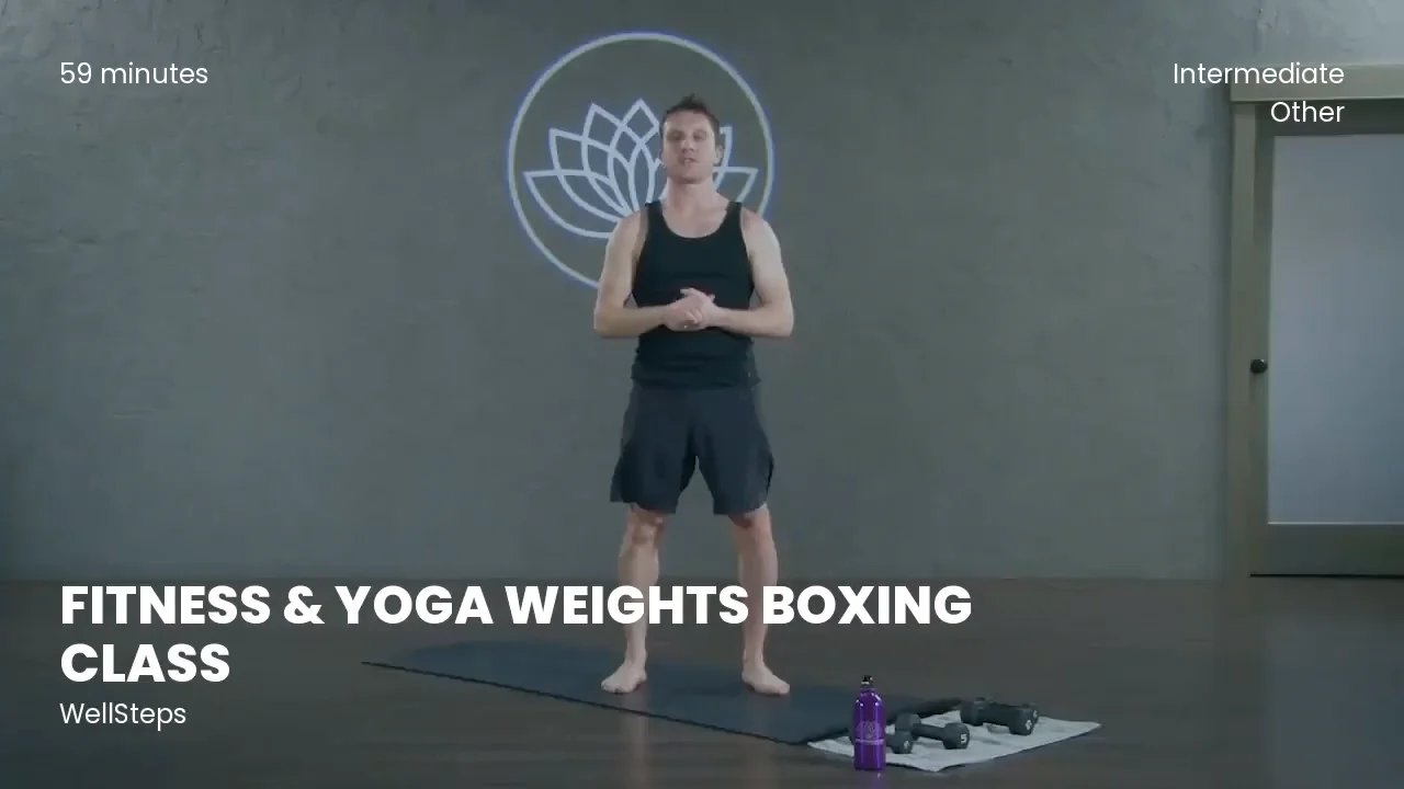 Fitness & Yoga Weights Boxing Class on Vimeo