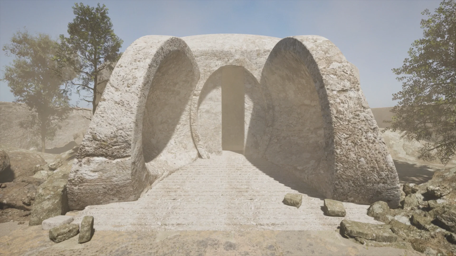 The Temple_Personal Project_Inspired by Alien’s Covenant Engineers City ...