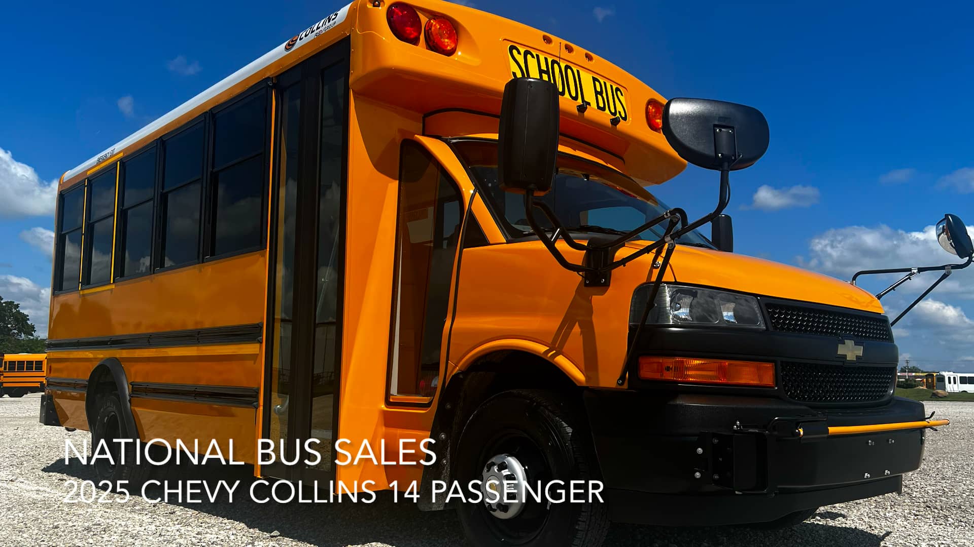 2025 Chevy Collins, 14 Passenger Minibus - National Bus Sales on Vimeo