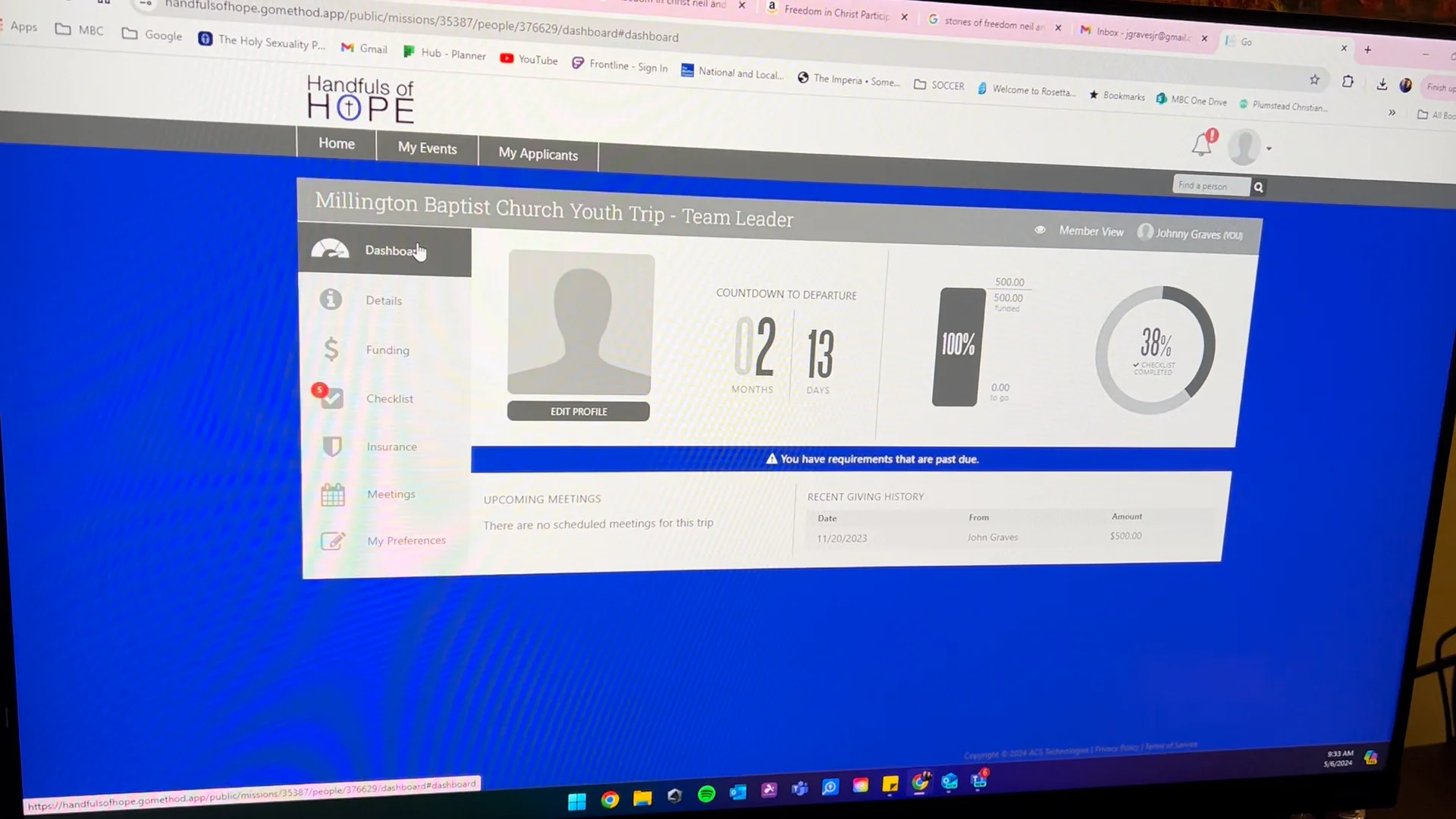 DR Mission Trip Forms Tutorial on Vimeo