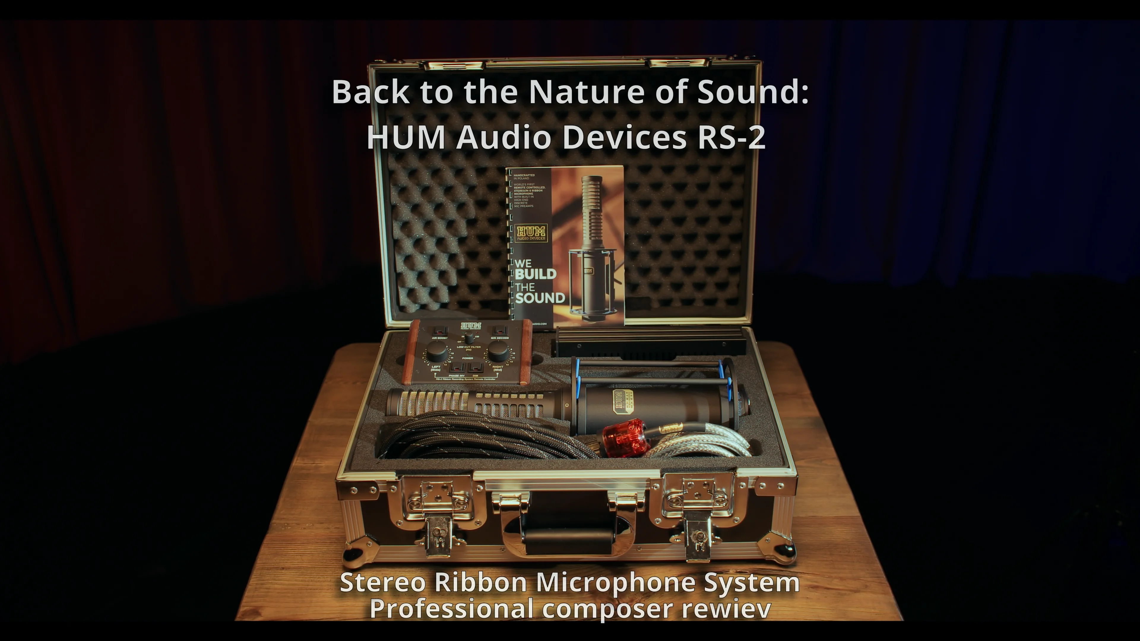 HUM Audio RS-2 Recording Challenge - Professional Composer Review on Vimeo
