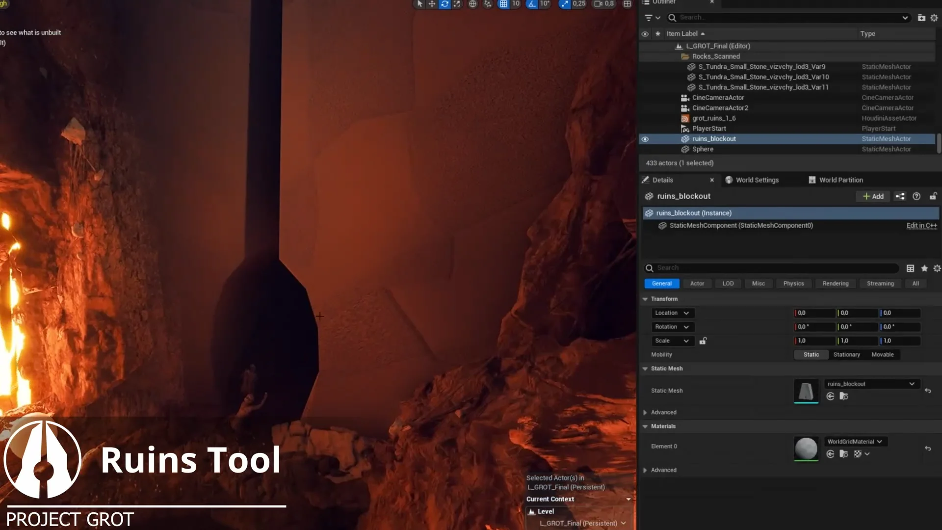 Project GROT | Ruins Tool on Vimeo