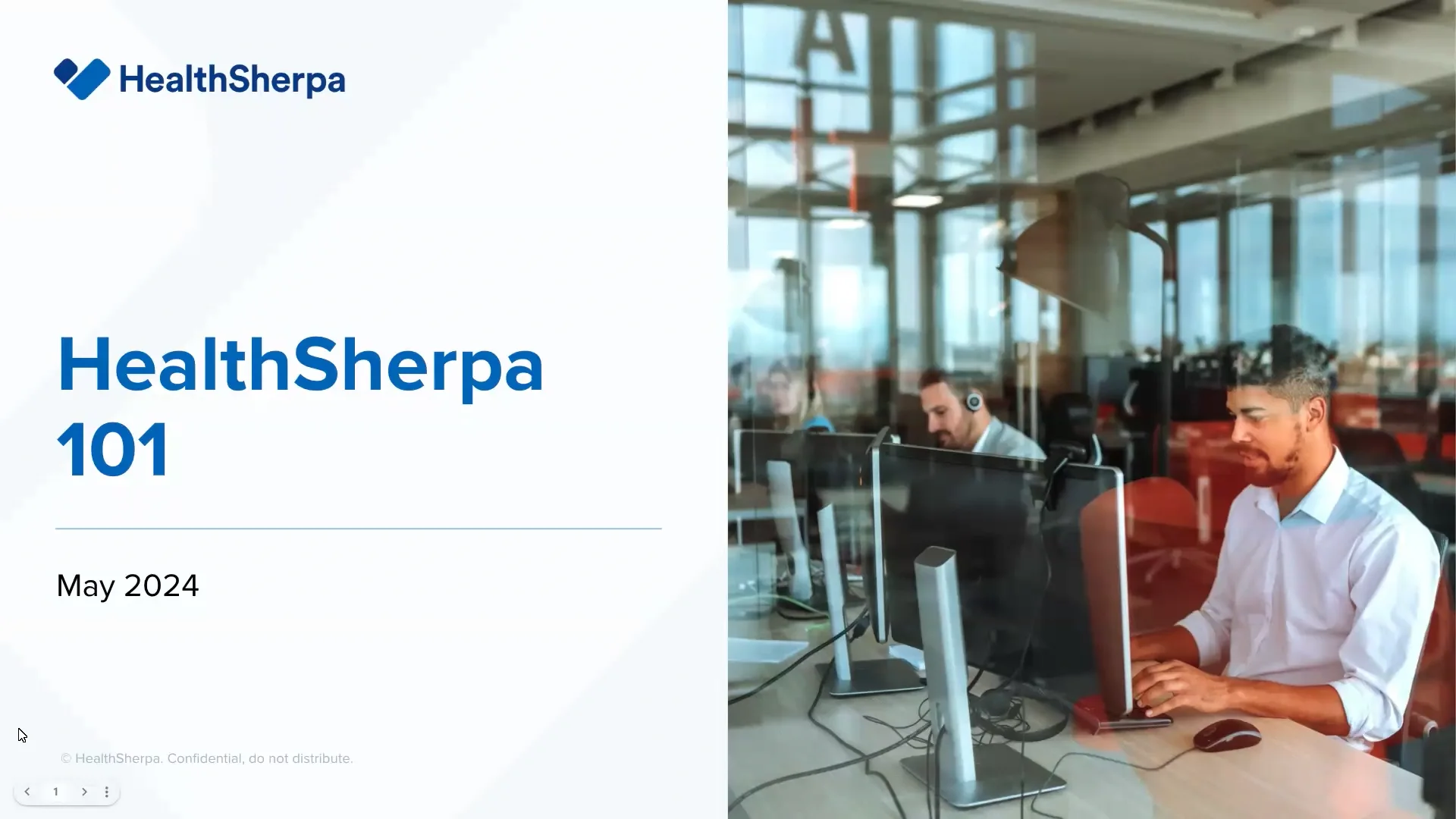 HealthSherpa 101 - Agent Platform Training May 7, 2024 on Vimeo