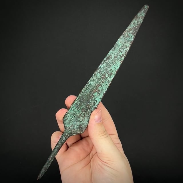 antique Copper spear point (4000 years old) | Cliff Mine, Keweenaw Co ...