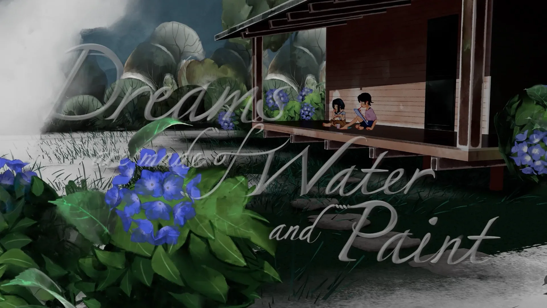 Dreams are made of water and paint (2023) by Hanvit Kang and Ha Anh Vu