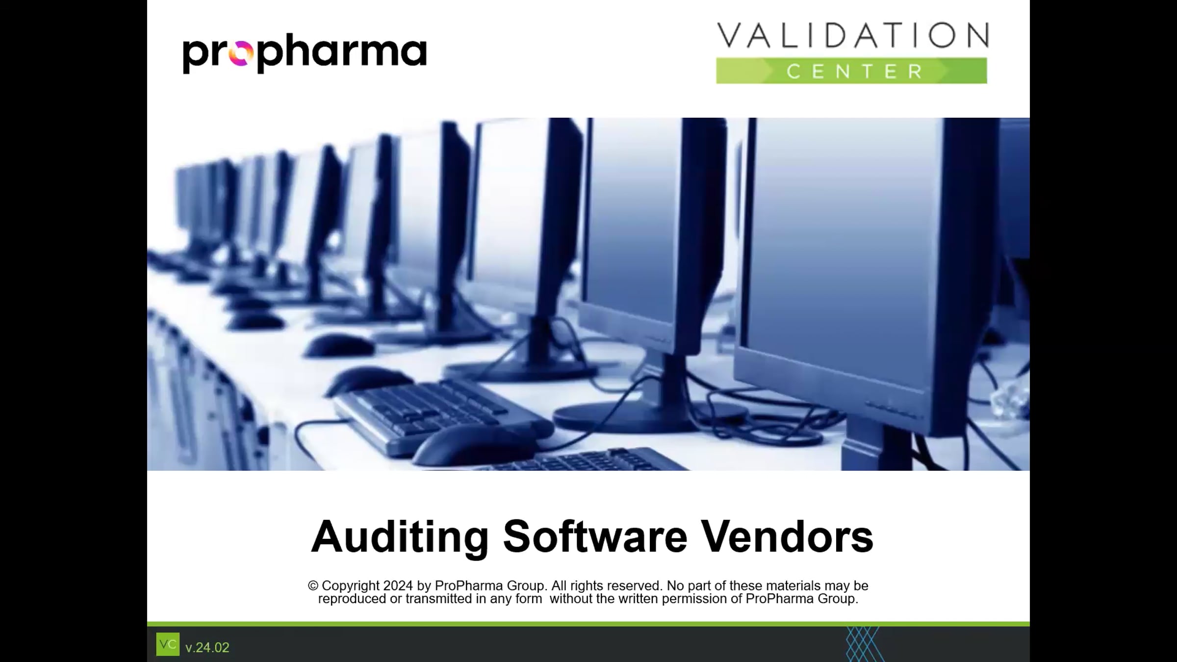 Auditing Software Vendors