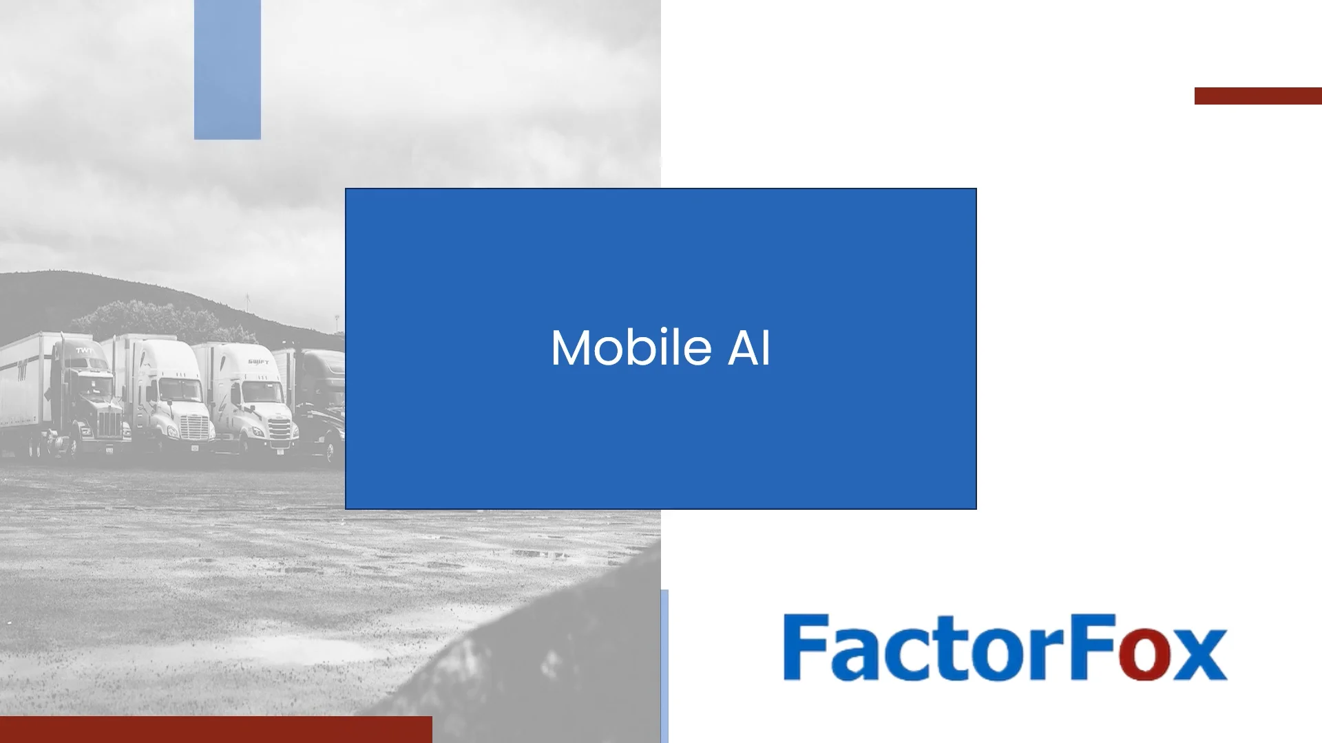 Introducing Mobile AI Via FactorFox