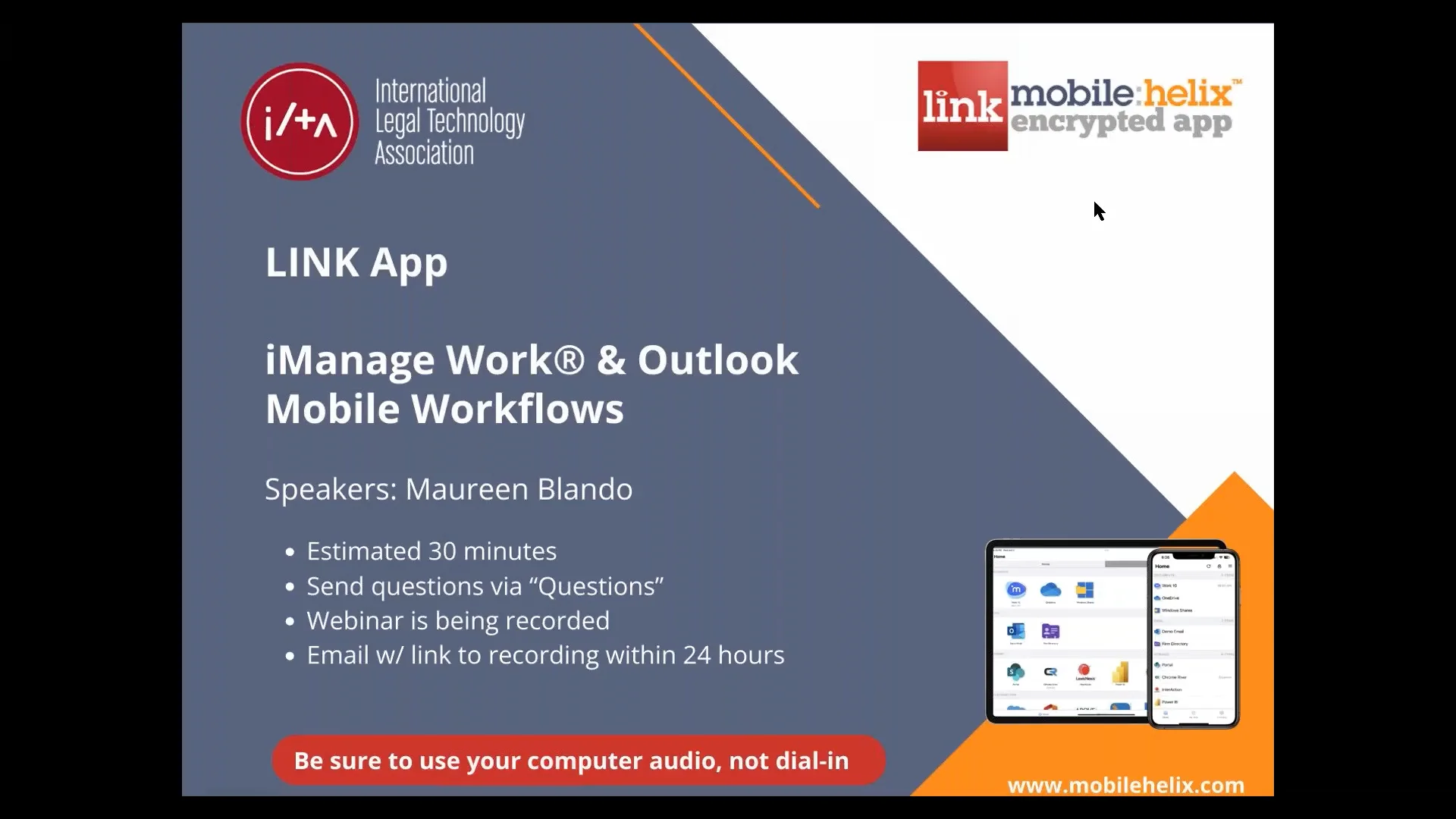 LINK App - iManage® How-to Videos & Tips - LINK App: iManage Work ...