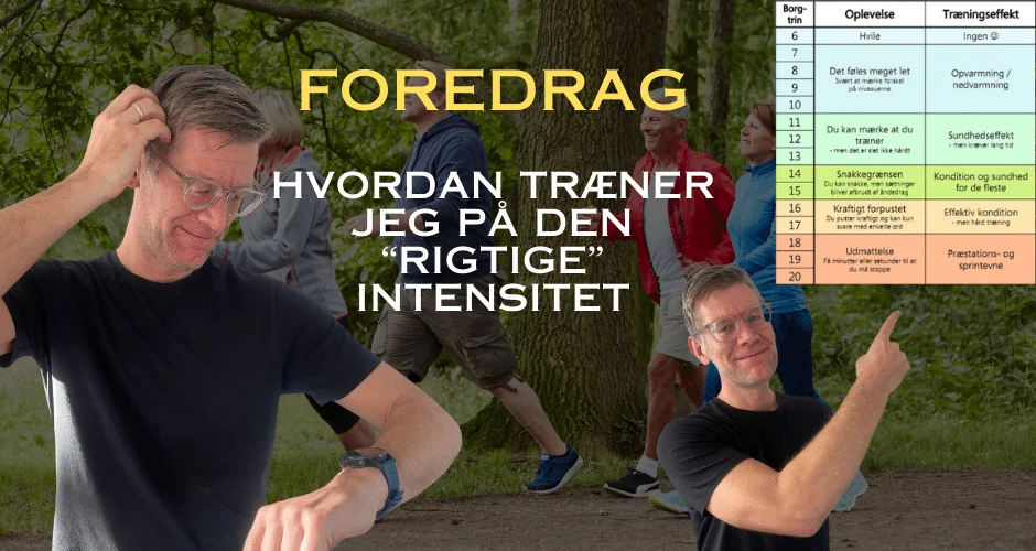Hvordan finder jeg den "rigtige" intensitet, når jeg laver fysisk ...