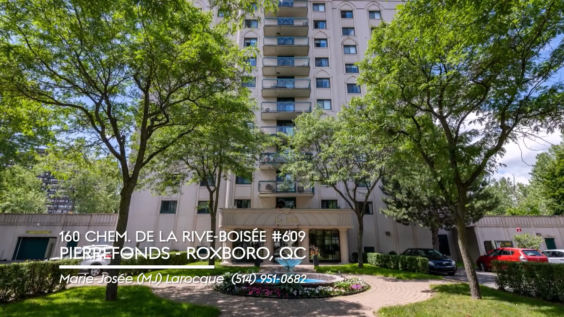 160 Chem. de la Rive-Boisée #609, Pierrefonds - Roxboro, QC | Marie ...