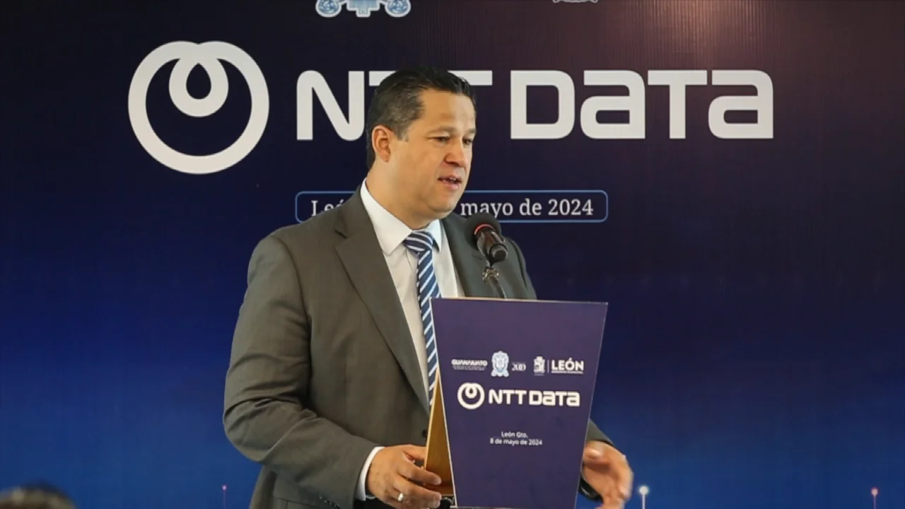 08.- Mayo, Palabras del Gobernador, Inauguración de las oficinas de NTT Data México on Vimeo