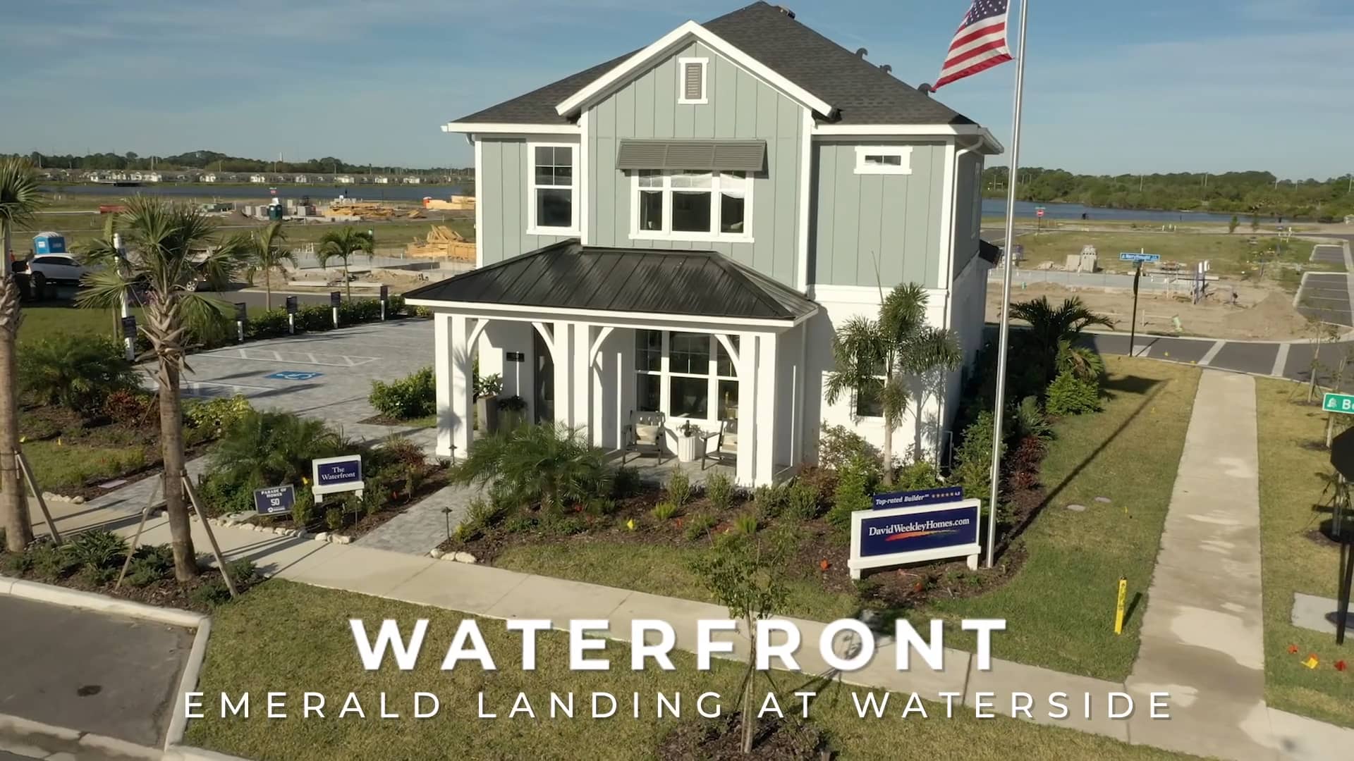 The Waterfront Model Home in Emerald Landing at Waterside at Lakewood ...
