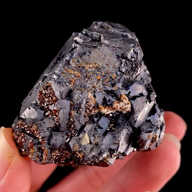 Galena with Sphalerite (near ''floater'' specimen) | Picher Field ...