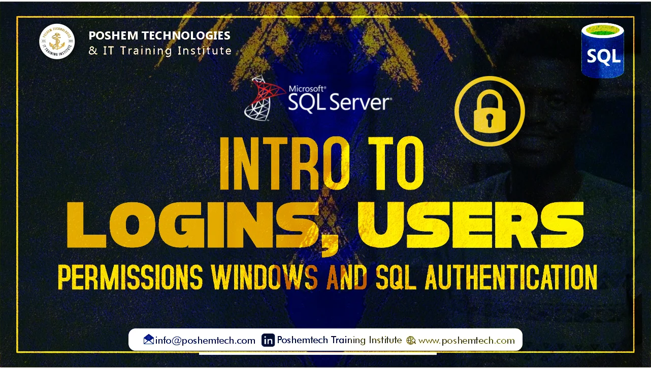 SQL SERVER Intro To Logins, Users, Permissions Windows and SQL ...