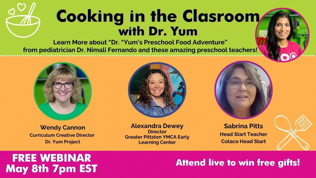 Cooking with Dr. Yum Webinar