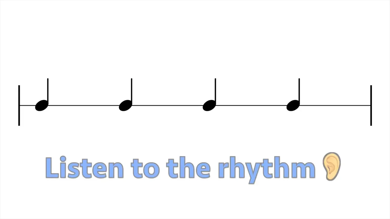 Rhythm Clap Along - Level 1 to 3 (For Beginners_Kids)