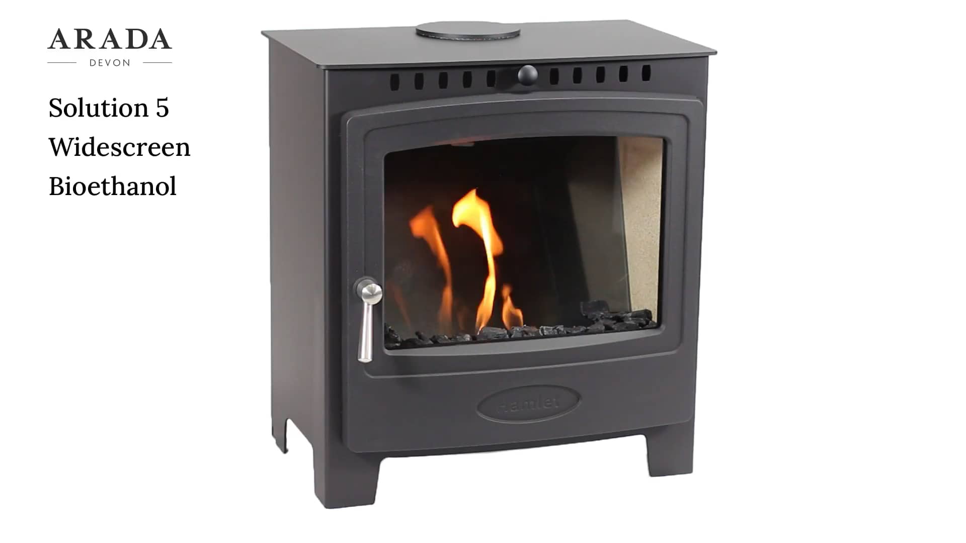 NEW Hamlet Solution 5 Widescreen Bioethanol Stove from Arada on Vimeo