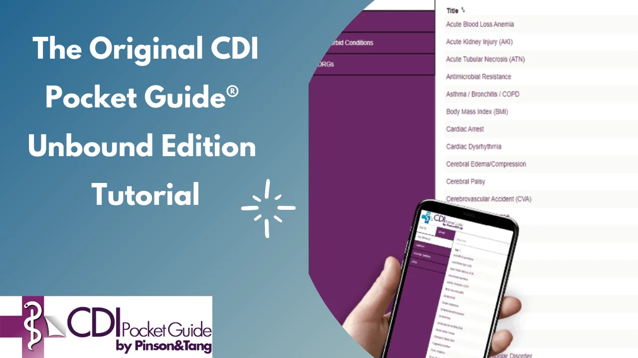 CDI Pocket Guide Unbound Edition Tutorial