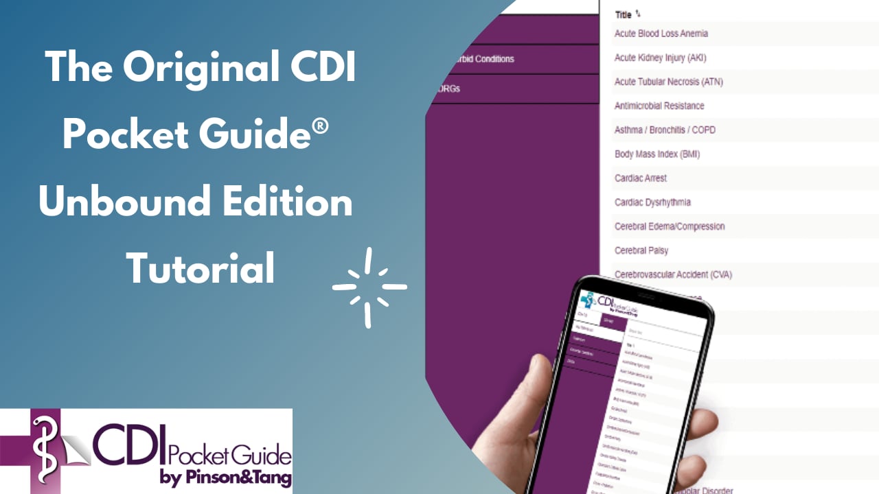 CDI Pocket Guide Unbound Edition Tutorial