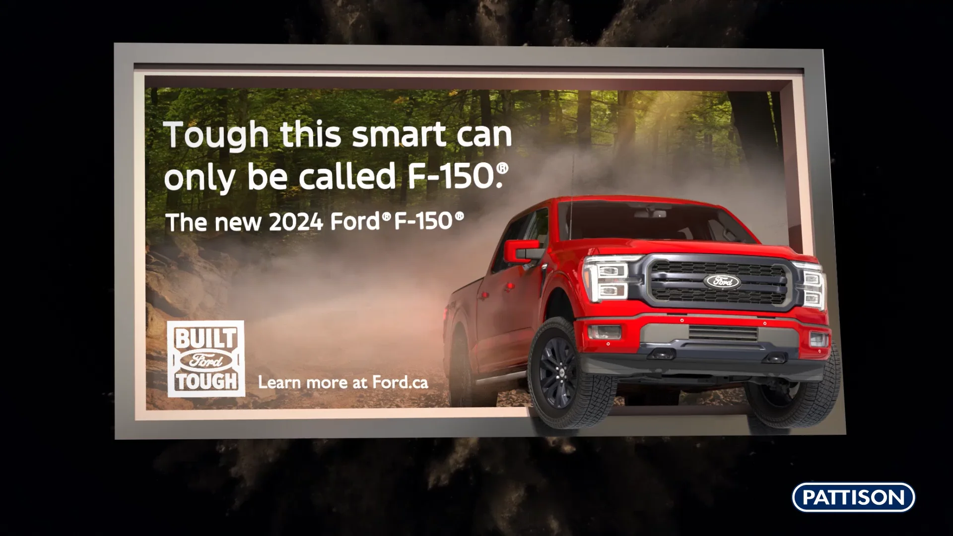 3D OOH: Ford 3D F-150 & PATTISON Outdoor on Vimeo