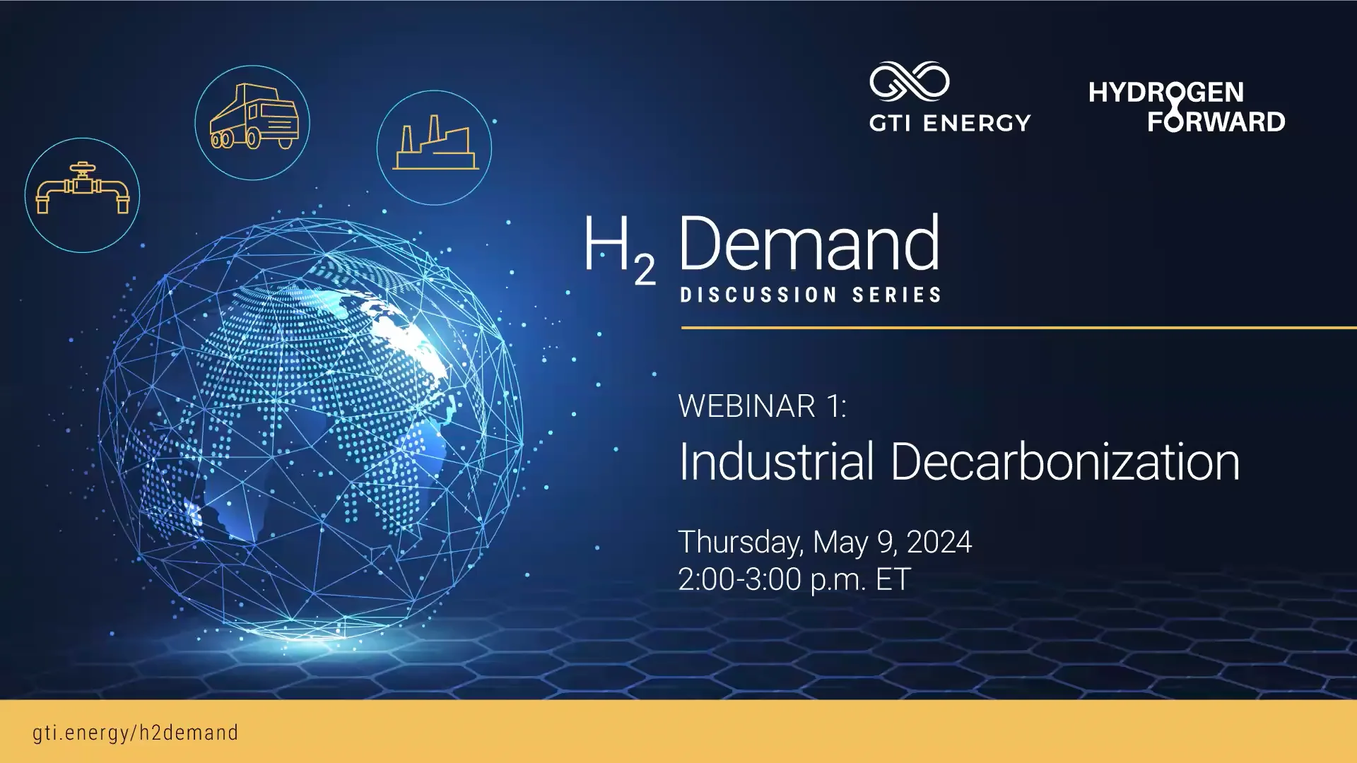 H2 Demand Discussion Series: Industrial Decarbonization 5-9-24 on Vimeo