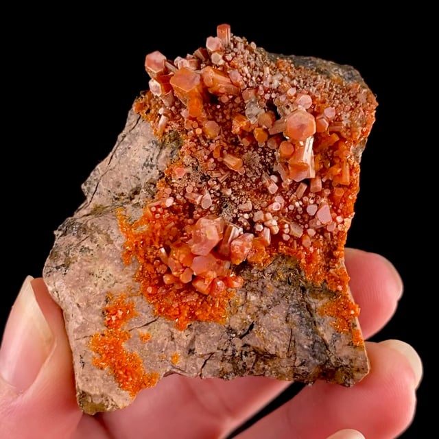 Vanadinite (classic material) | Old Yuma Mine, Tucson Mountain District ...
