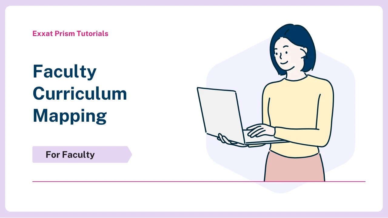 Faculty Tutorial Videos - Faculty Curriculum Mapping in Exxat Prism on Vimeo
