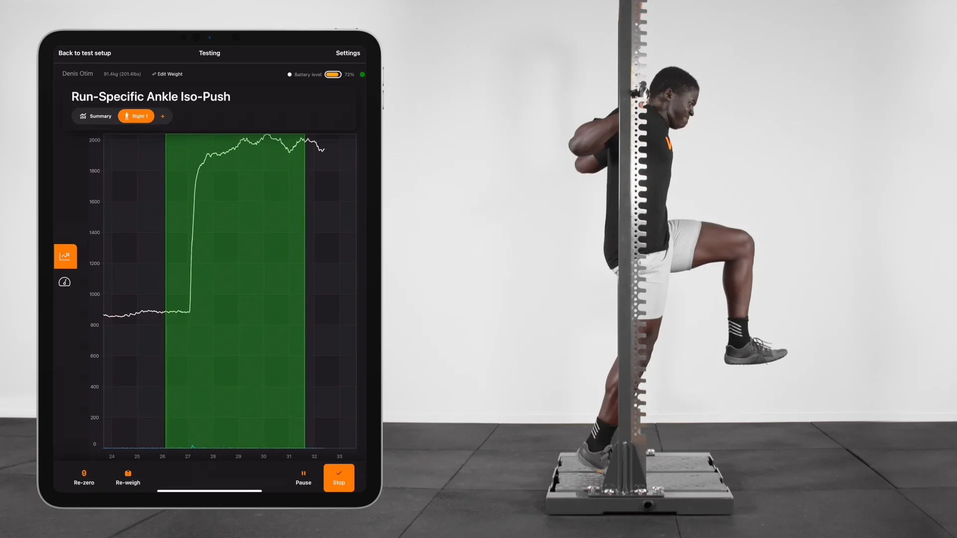 VALD ForceDecks Run-Specific Ankle ISO Push (RSKIP) on Vimeo