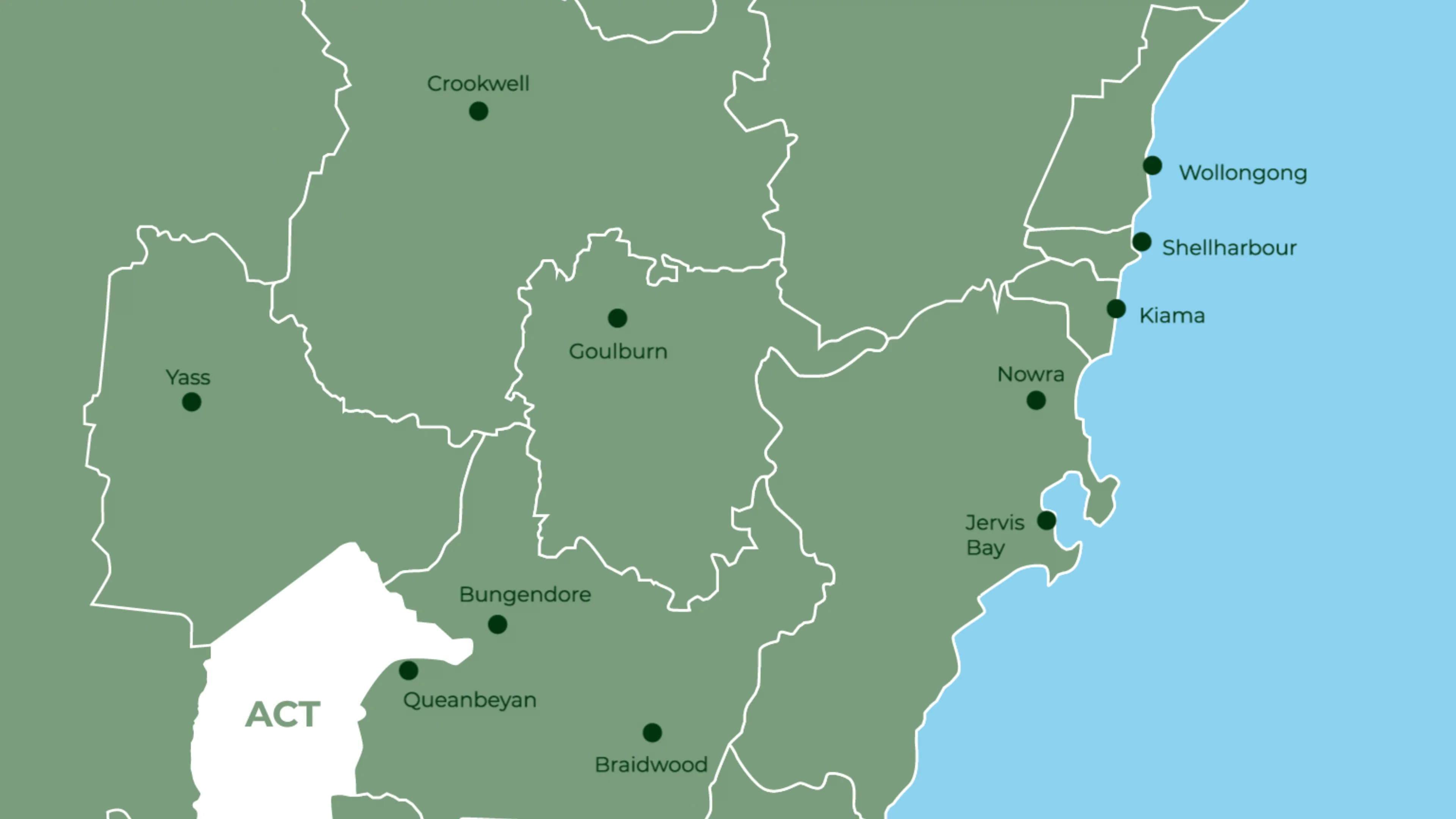 South Eastern NSW PHN region map on Vimeo