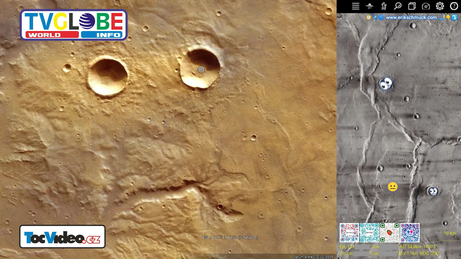 MARS 02 - Satellite images from Google Earth and Real Mars 3D by Erik ...