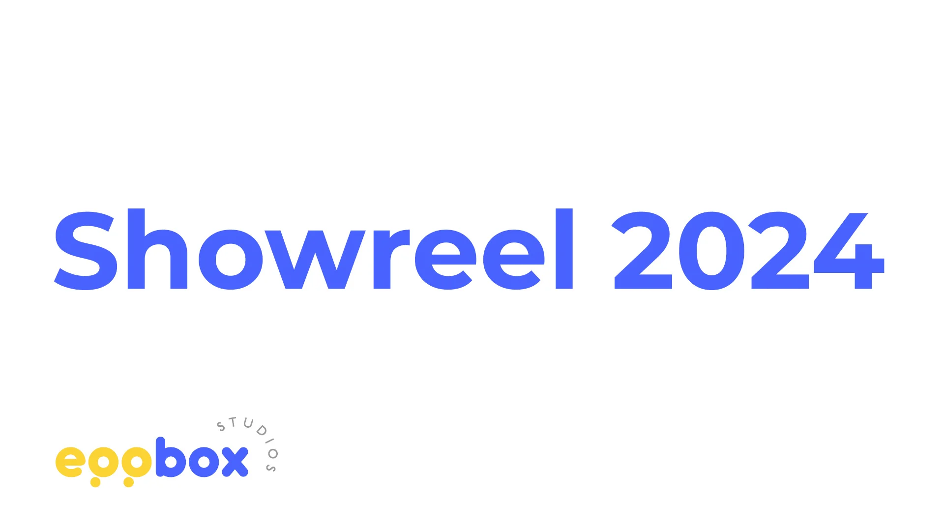 Eggbox Studios Showreel 2024 on Vimeo