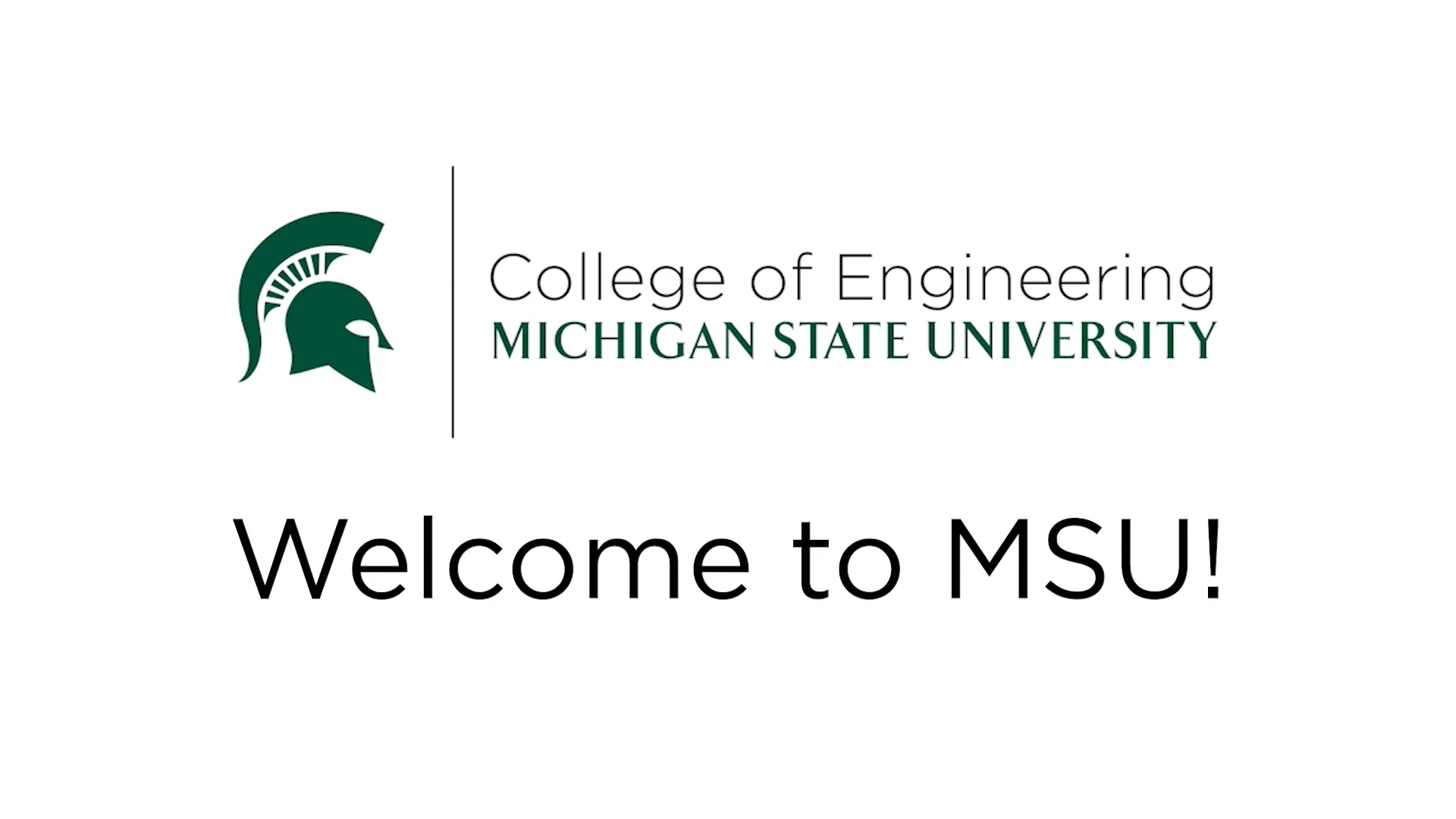 MSU College of Engineering - Welcome on Vimeo