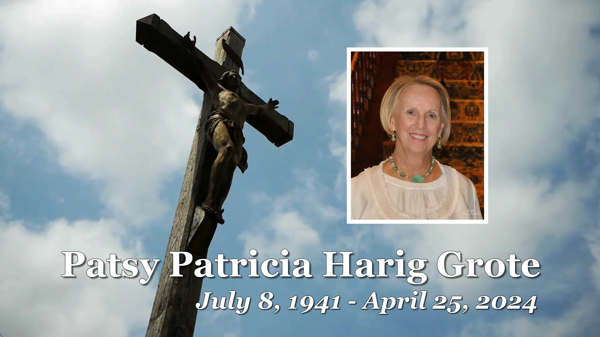 Patsy Patricia Harig Grote - Morgan & Nay Patricia Grote on Vimeo