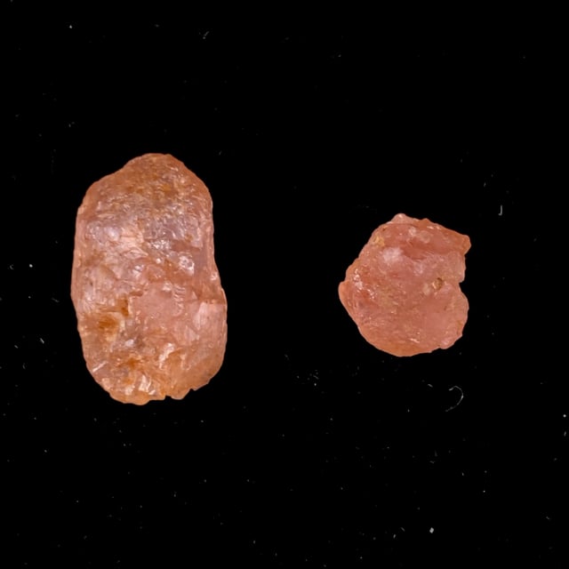 Meionite (Scapolite) (RARE pink color - 2 crystal set) | Ohn-bin-ywe ...
