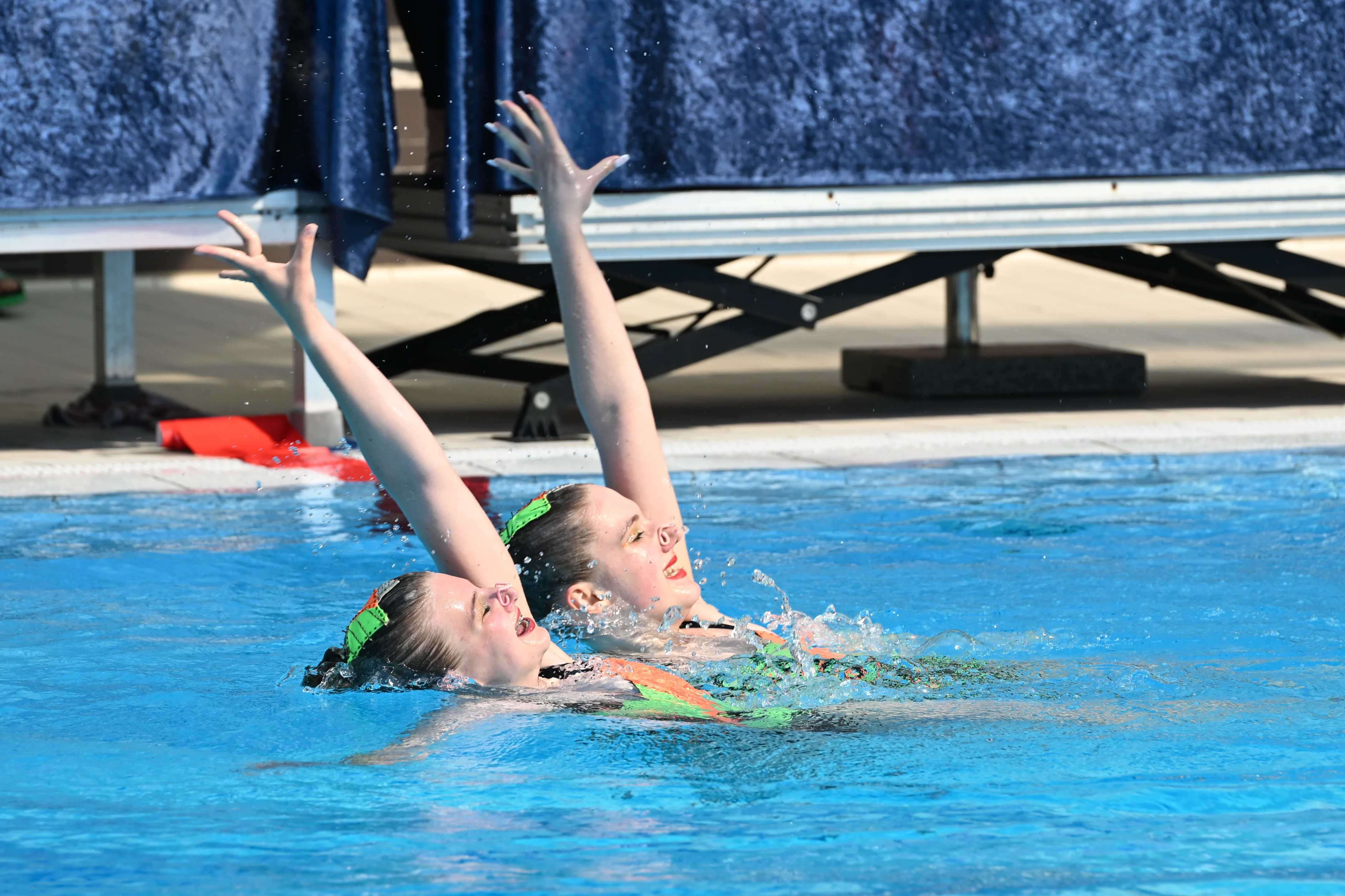 TR Duett Leonie & Denesa - VW Mannheim - 2024 SDAKM - Synchronschwimmen ...