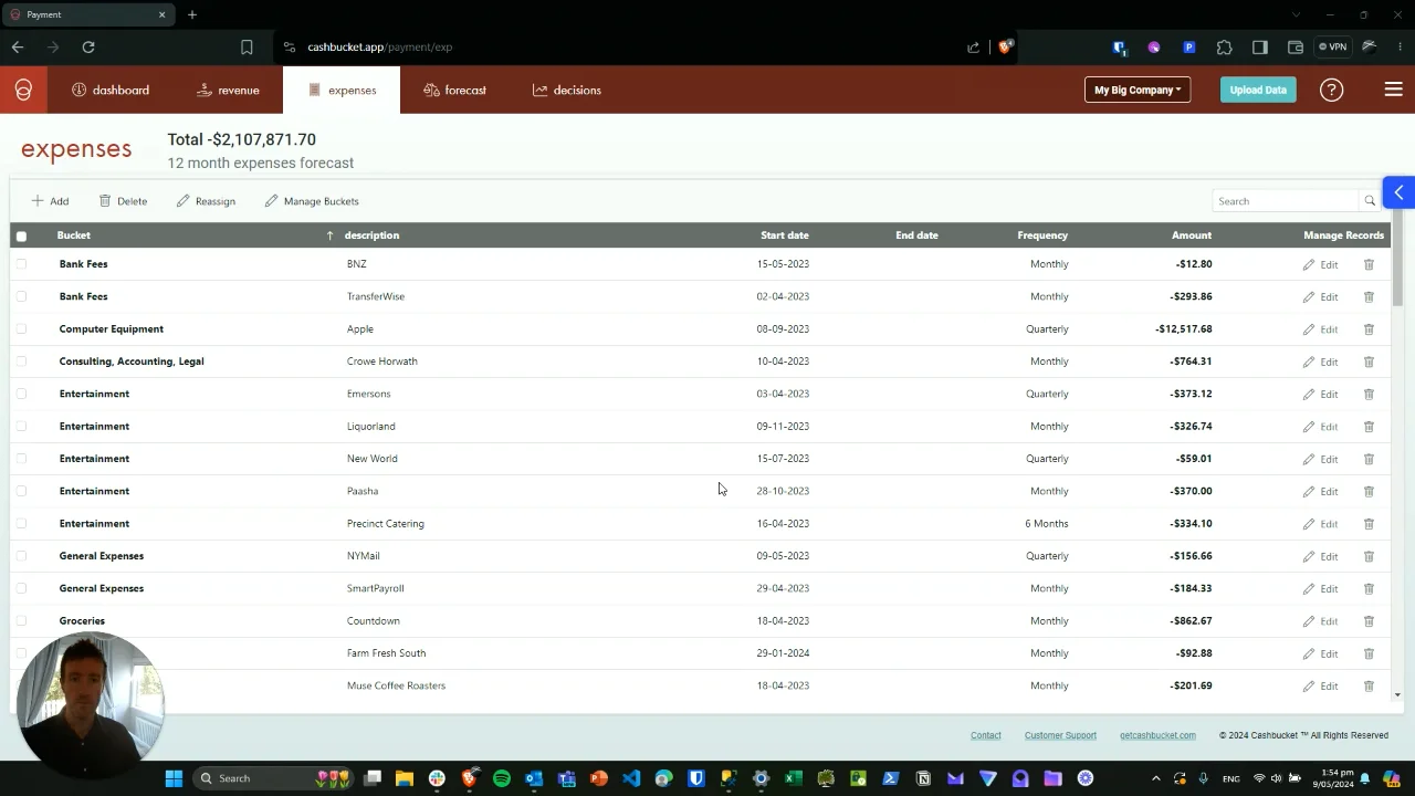 Identify non-essential expenses