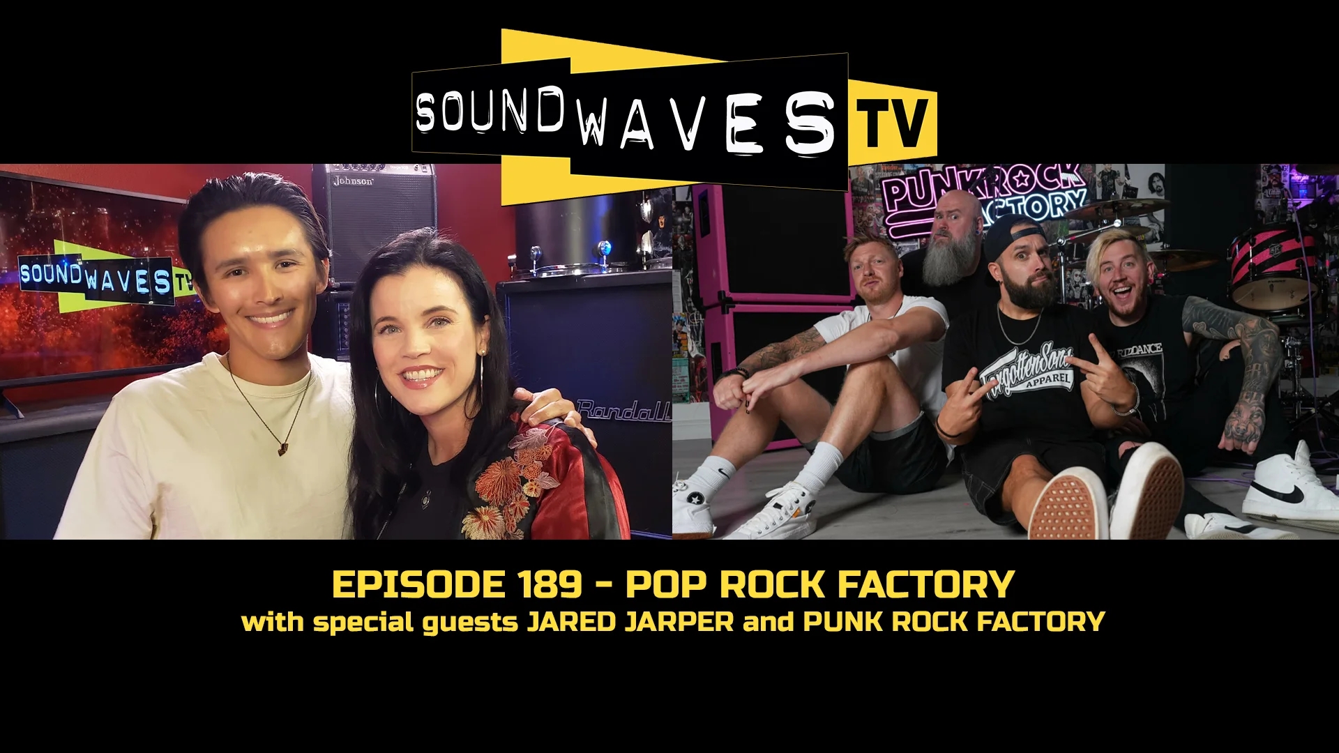 Soundwaves TV #189 - Pop Rock Factory on Vimeo