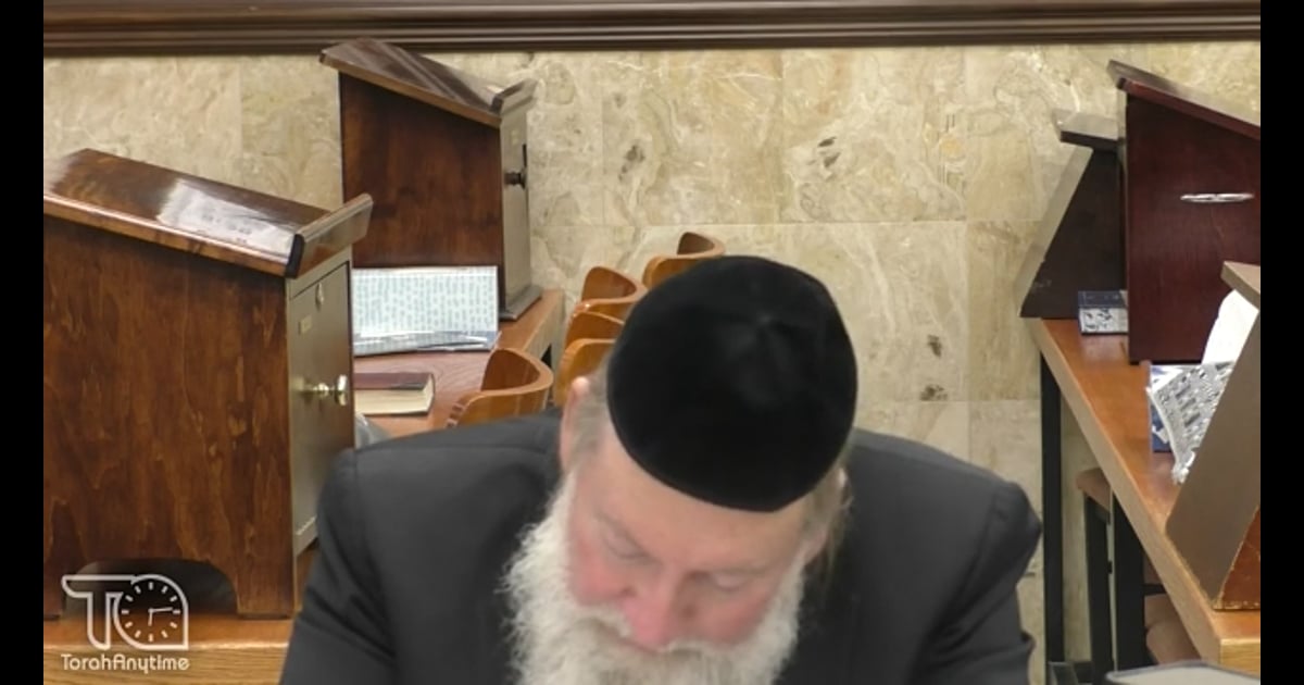 R' Moshe Tuvia Lieff | The Art Of Loving Series #77 - Mitzvah #59 - The ...