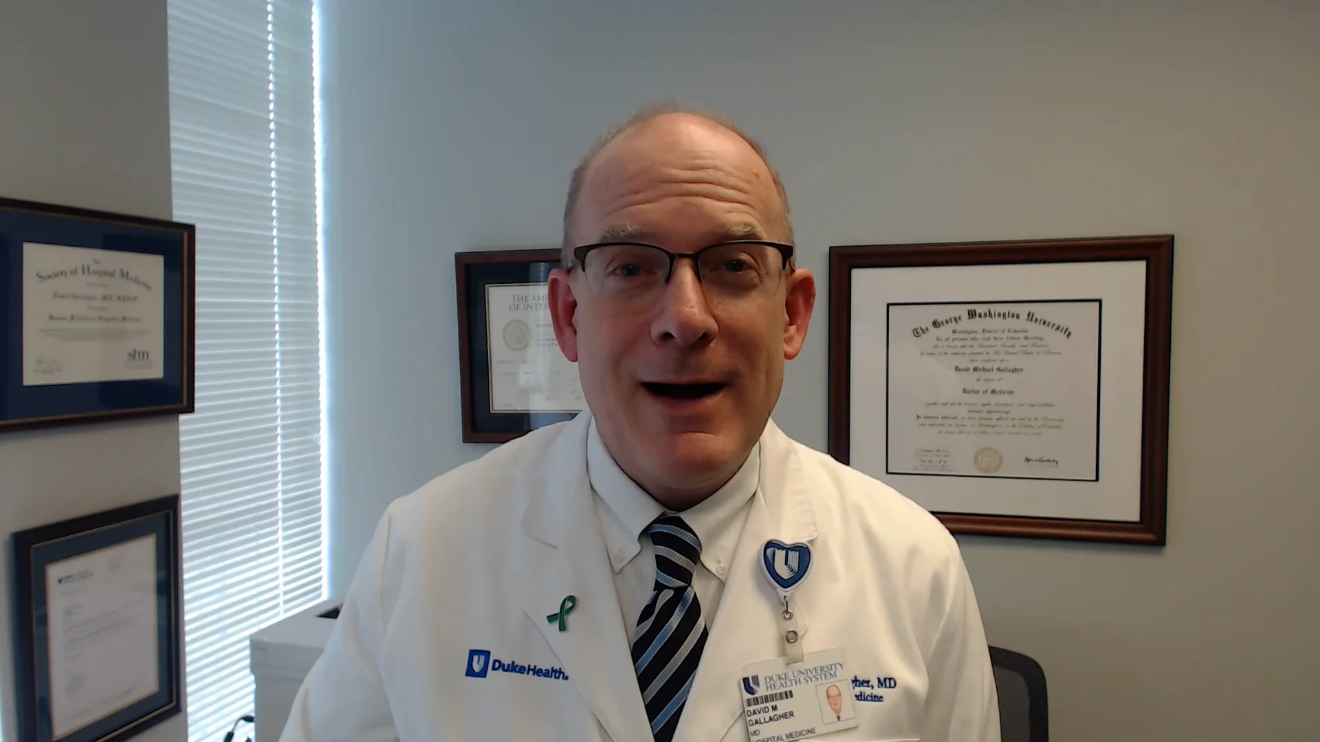 David Gallagher TMAM video message from Dr. David Gallagher on Vimeo
