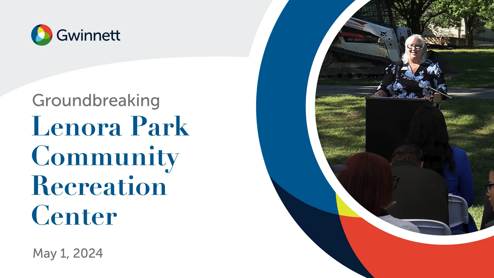 Lenora Park Community Recreation Center Groundbreaking on Vimeo