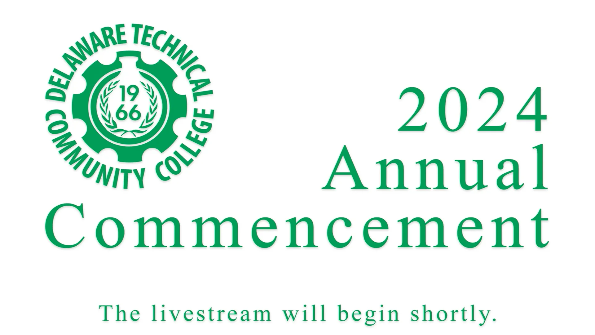 Delaware Tech - Terry Campus Commencement 2024 on Vimeo
