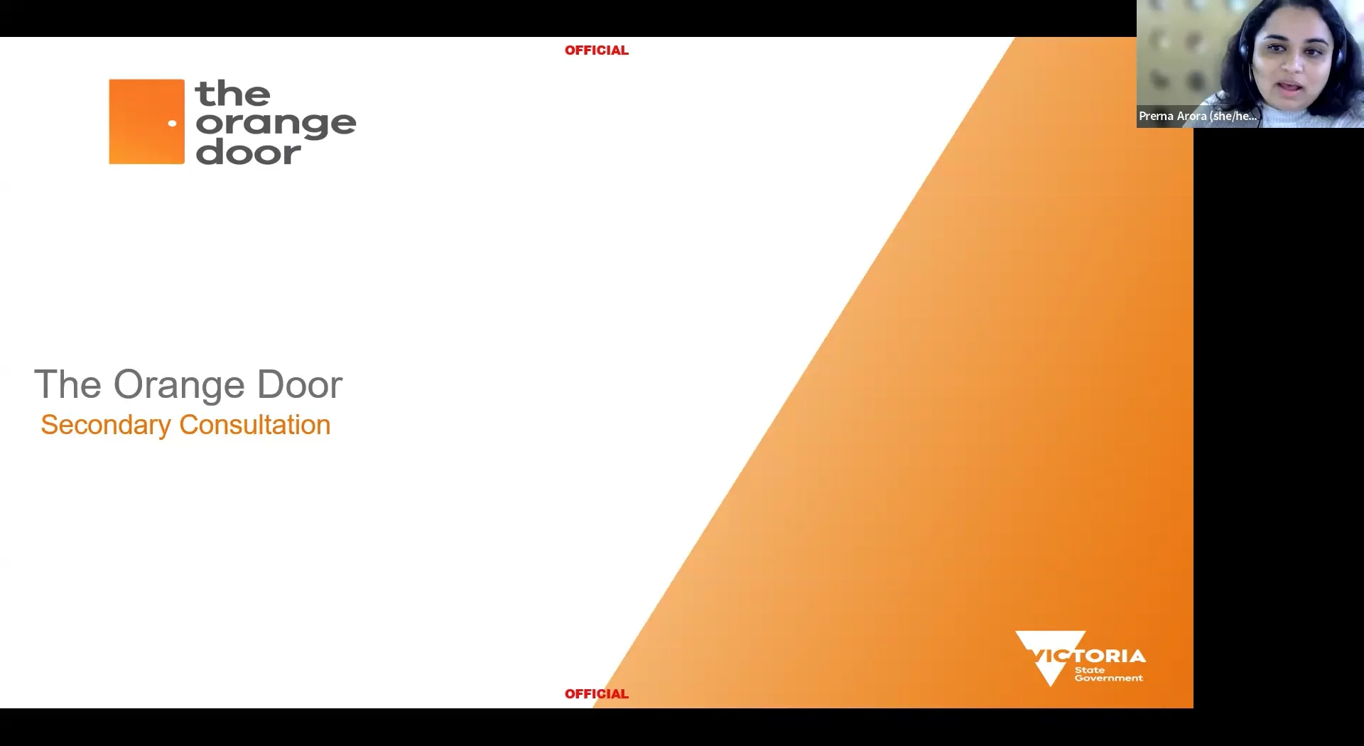 WIFVC Secondary Consultation Practice Forum - The Orange Door on Vimeo
