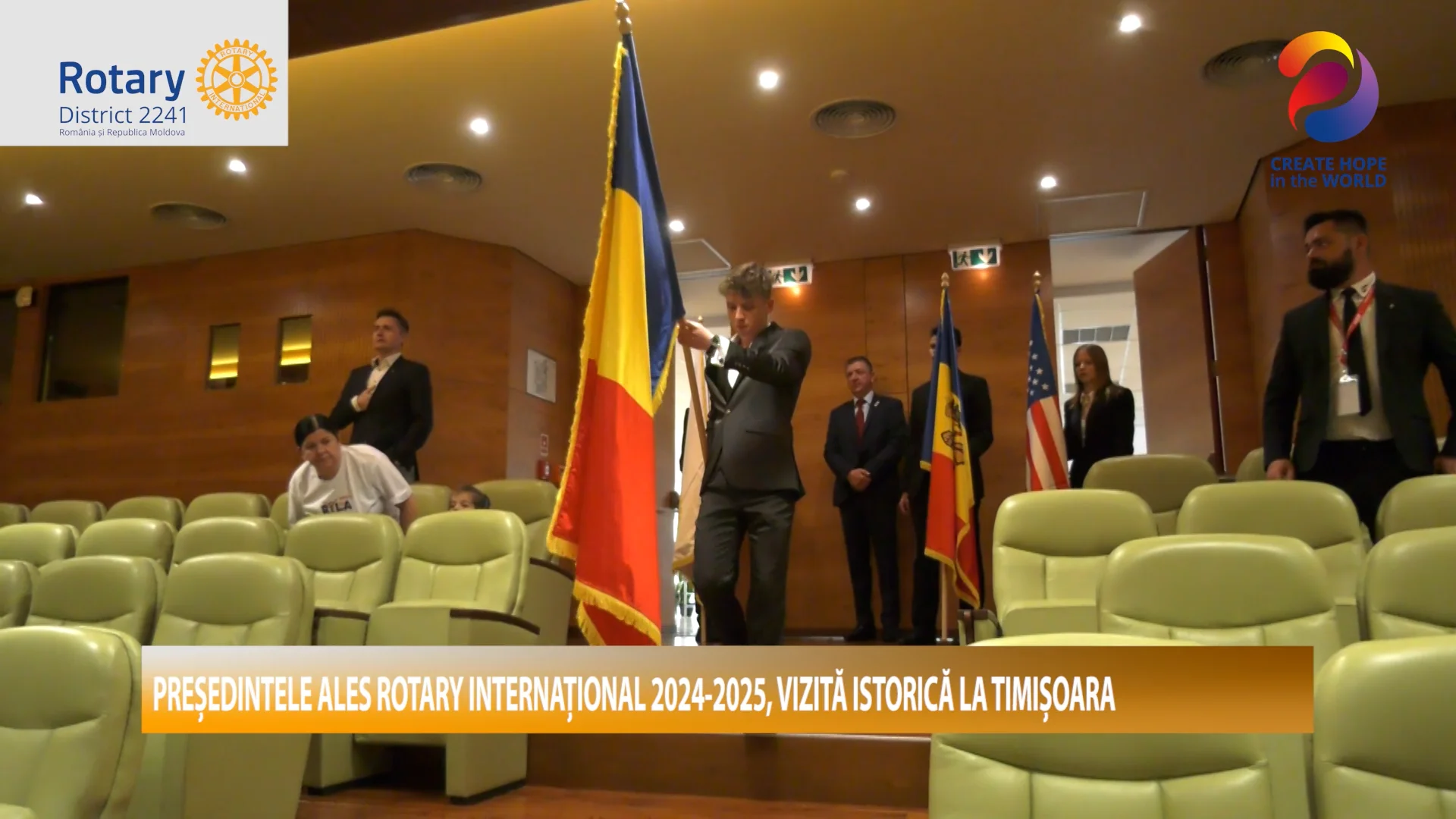 PRESEDINTELE ALES ROTARY INTERNATIONAL 2024 2025 VIZITA ISTORICA LA ...