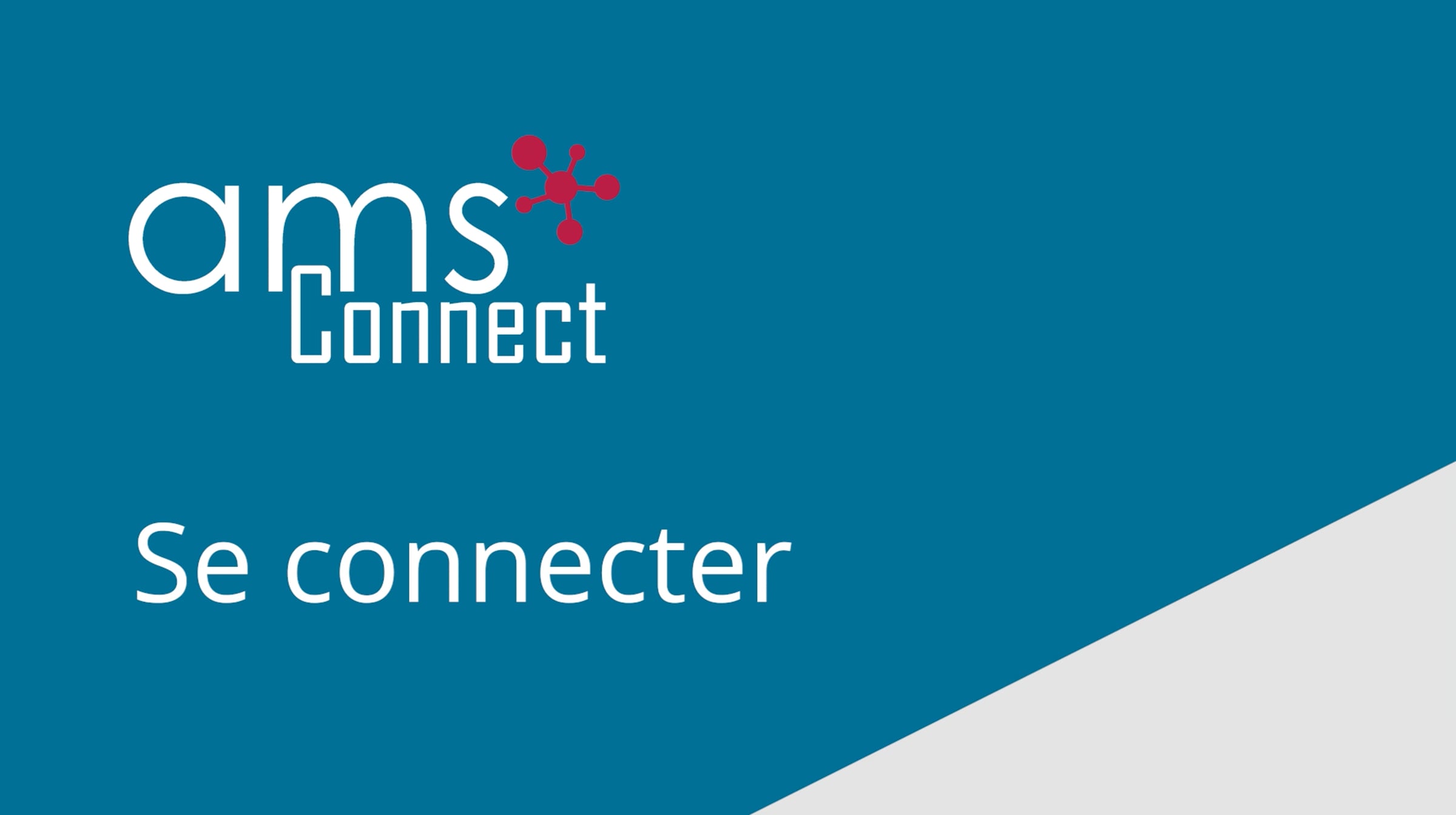 Tutoriel - Se connecter à AMS Connect (Ofii FAD)