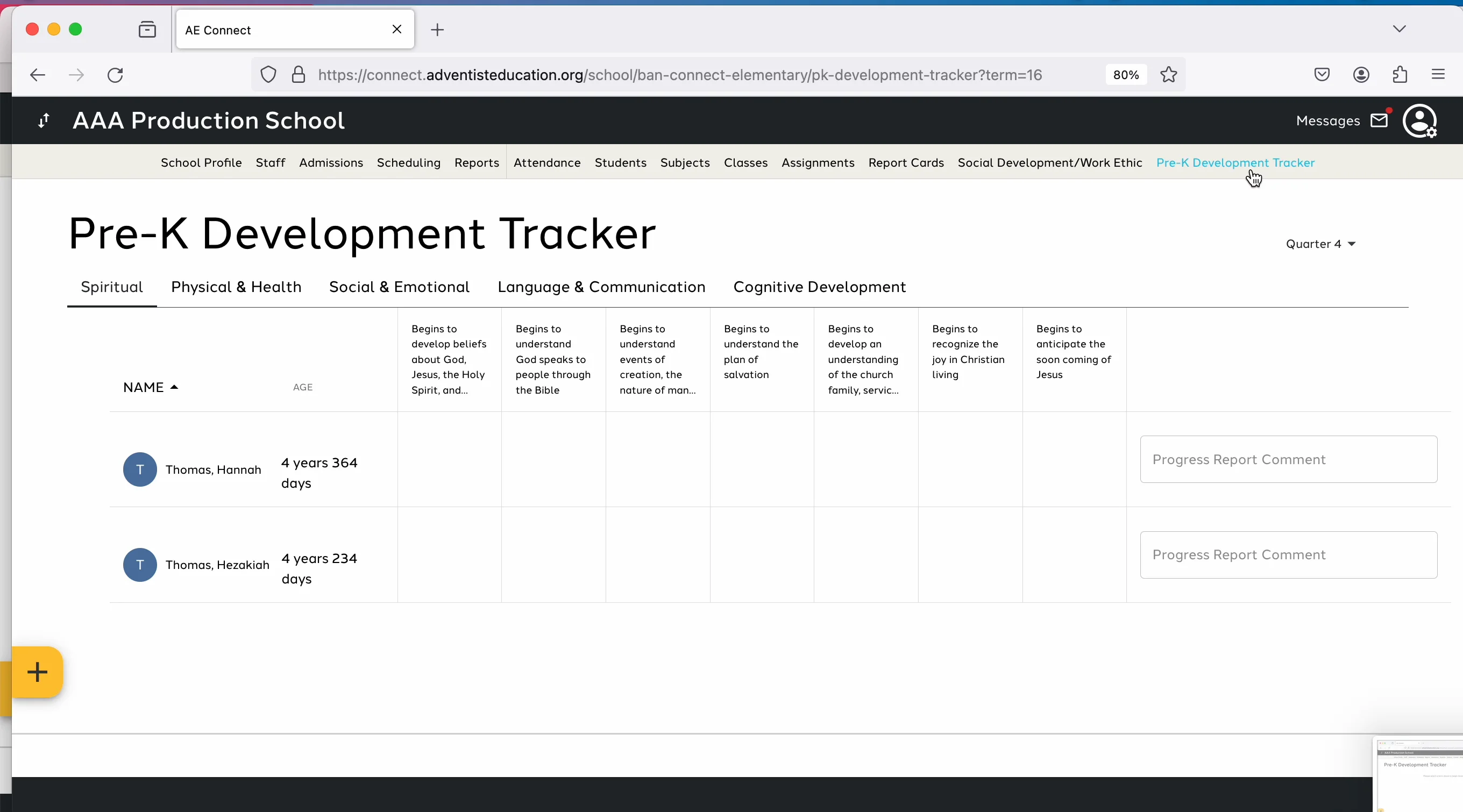 PK Development Tracker Entry on Vimeo