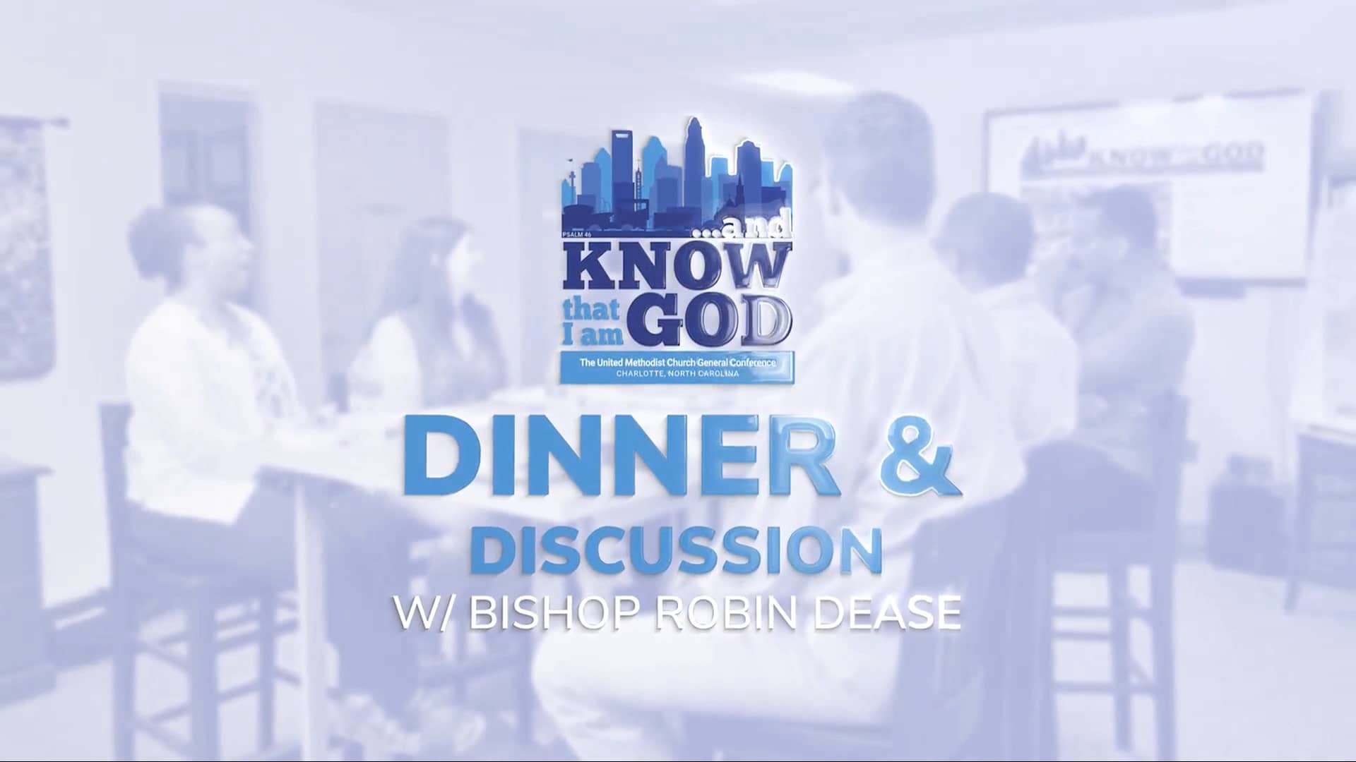 Dinner and Discussion with Bishop Dease: After General Conference on Vimeo