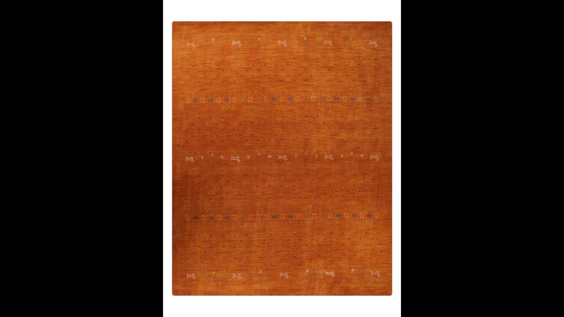 Rugsotic Carpets Hand Knotted Loom Wool Runner Area Rug Contemporary ...